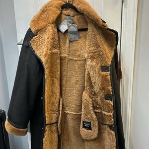 INFINITY LONDON | Jackets & Coats | Nwt Genuine Shearling 0 Leather ...